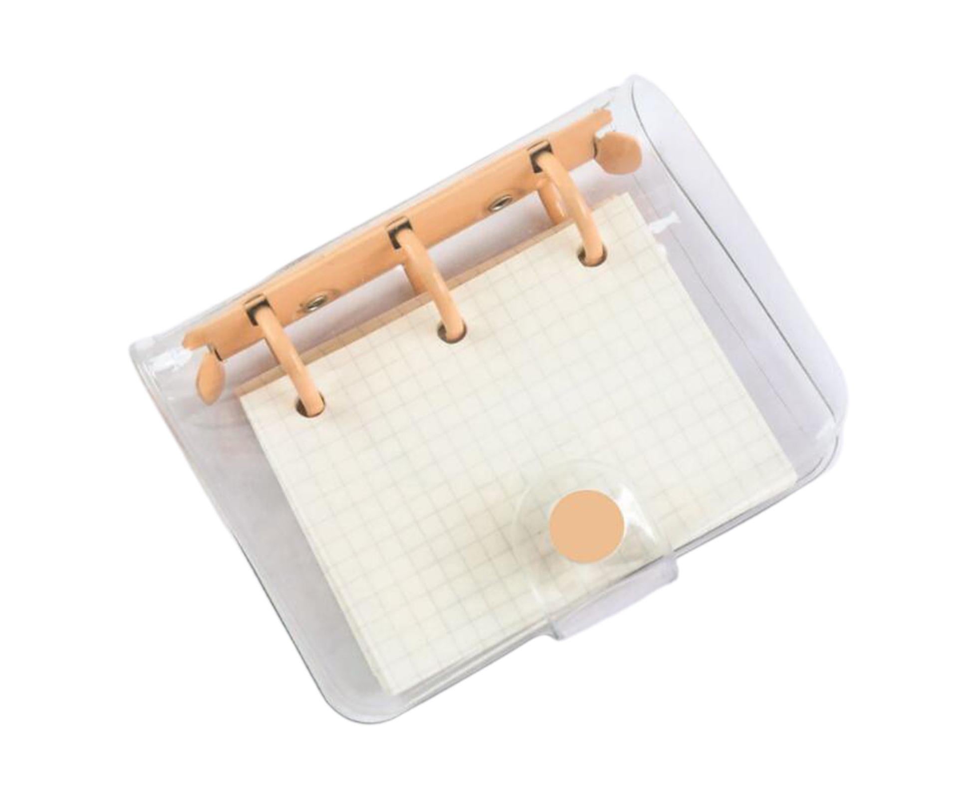 Buy Pocket Grid Line PVC Notebook-Orange - MyDeal Australia