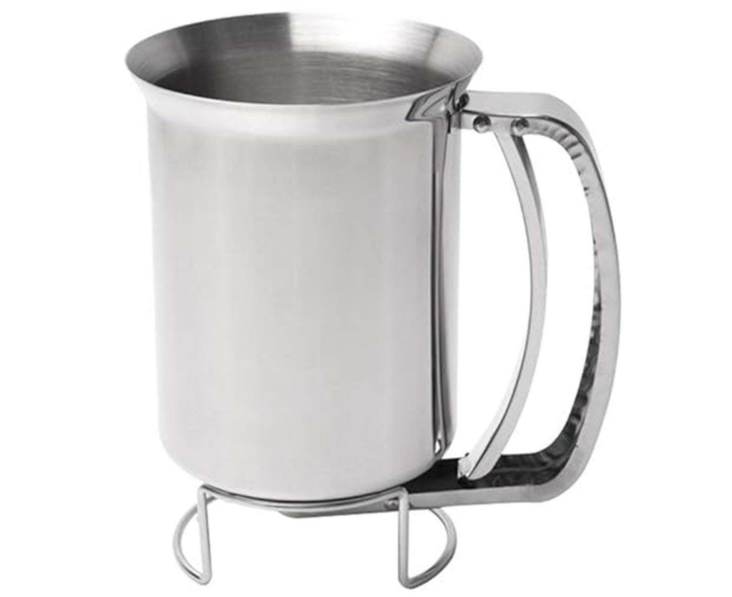 Buy Stainless Steel Handheld Batter Dispenser Cake Funnel Mixing ...