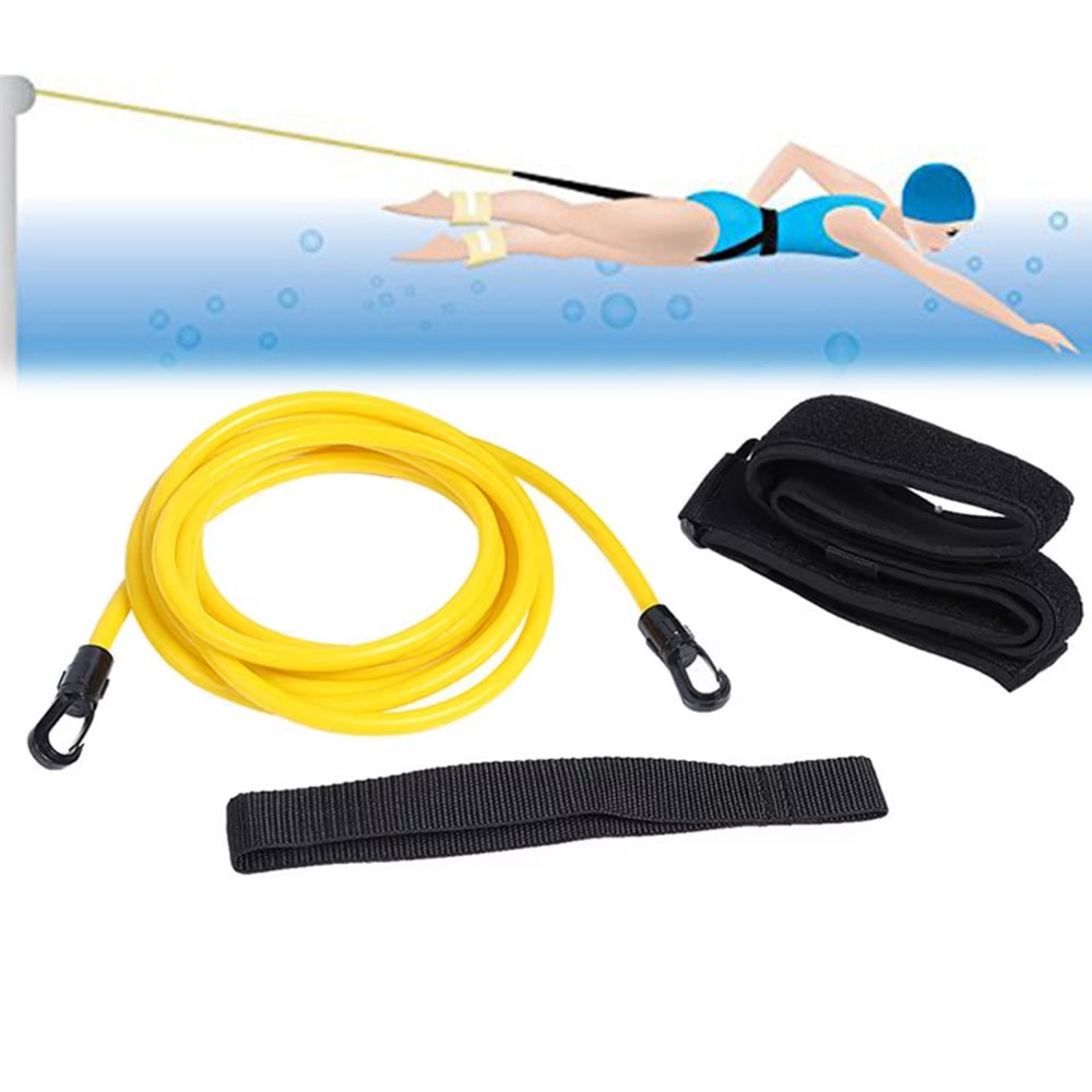 Buy Swim Trainer Waist Belt with Resistance Tether for Pool Workouts ...