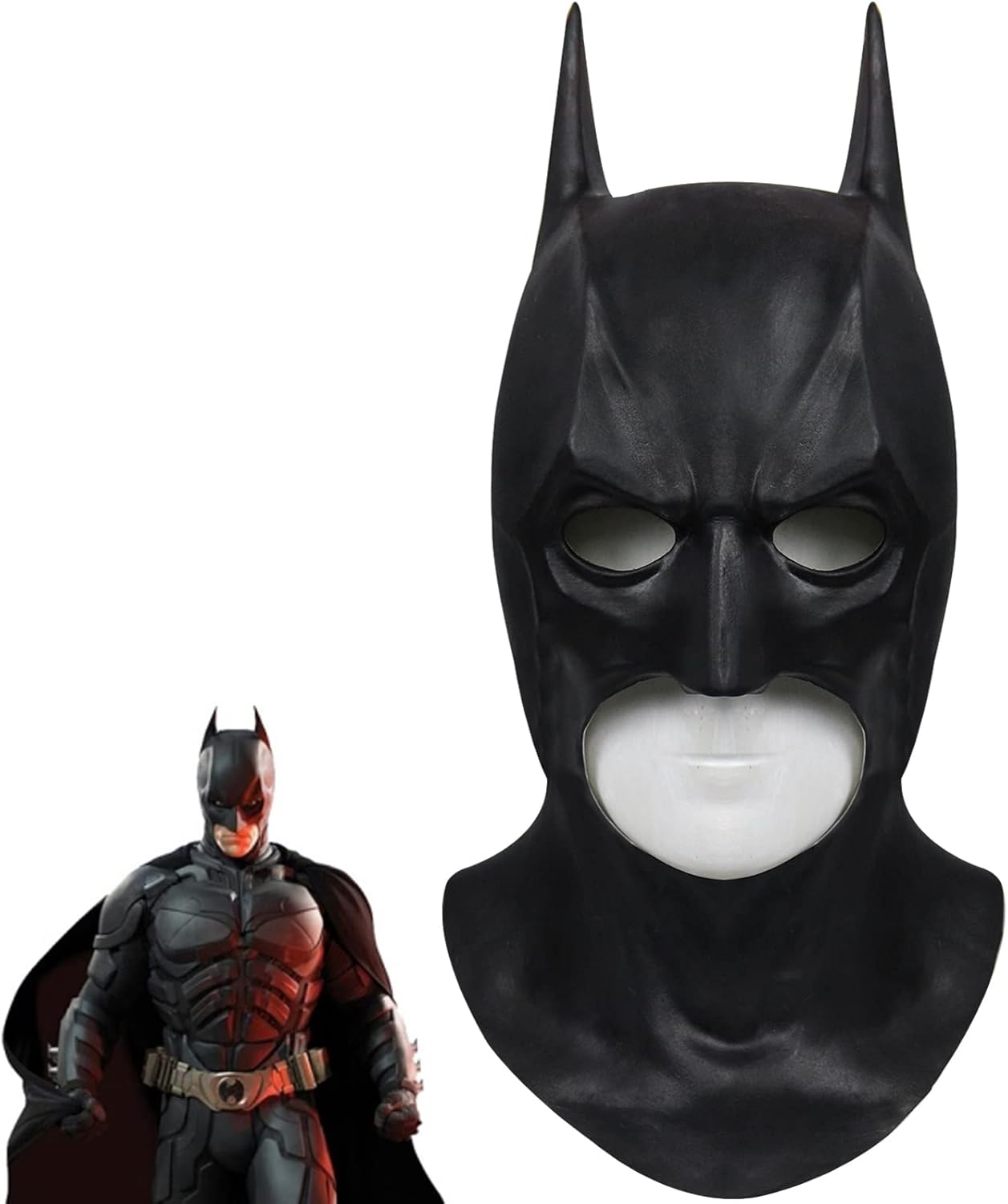 Buy Yearsahrk Superhero Bat Mask Men's Knight Full Head Helmet Dark ...
