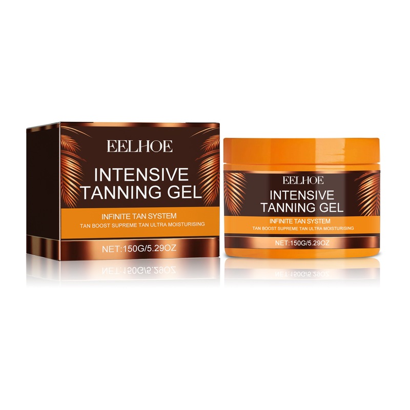 Buy EELHOE Intensive Tanning Gel, Beach Tanning Wheat Tan Is Light And ...