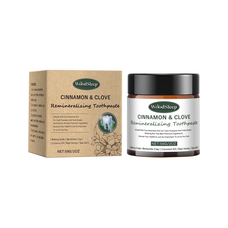 Buy WoodSleep Fresh Bentonite Toothpaste, A Gentle Ingredient For Tooth ...