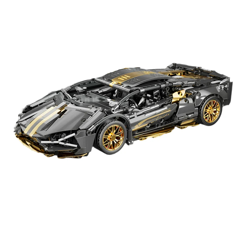 Buy Luxury Racing Car Building Blocks Set for Kids - MyDeal Australia