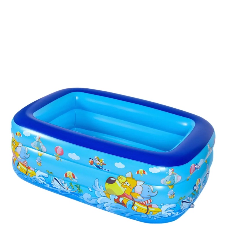 Buy Inflatable Swimming Pool for Kids (Blue) - MyDeal