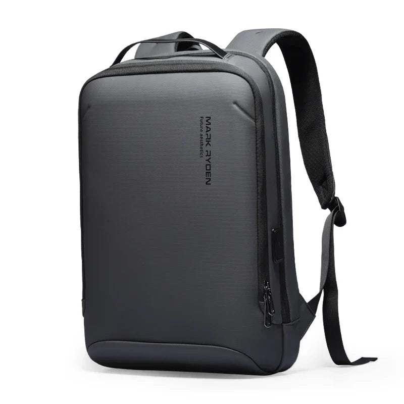 Buy Streamlined Black Minimalist Hard Shell Laptop Backpack - MyDeal ...