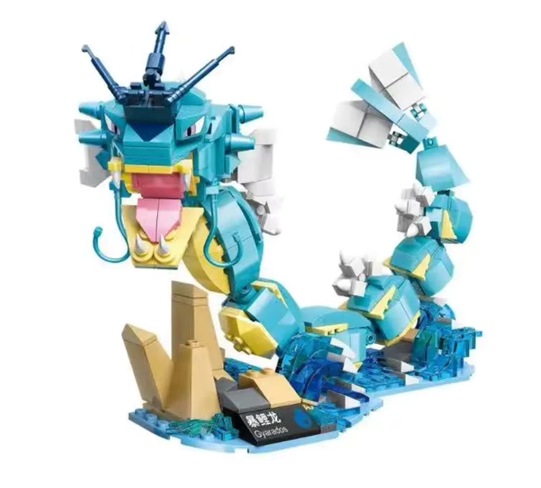 Buy Pokemon Building Blocks Set for Kids (Gyarados) - MyDeal Australia