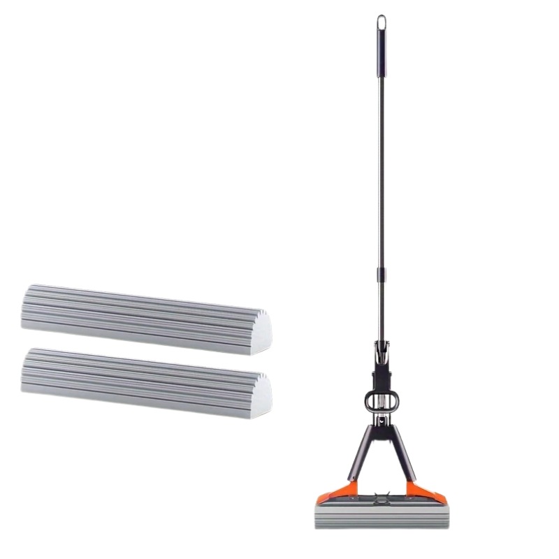 Buy Sponge Mop Super Absorbent with 2 Mop Heads - MyDeal Australia