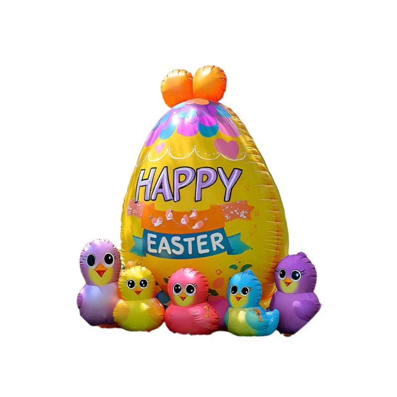 Buy Vintage Giant Inflatable Easter Egg Festive Decor - MyDeal