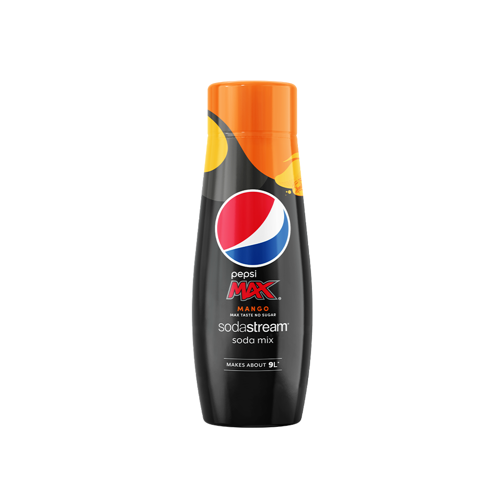Buy SodaStream Soda Mix Pepsi Max Mango Flavour Syrup- Makes About 9L ...