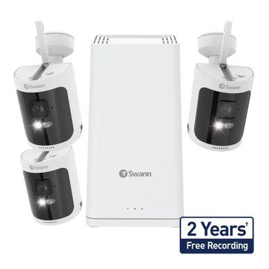 Buy AllSecure650 2K Wireless Security Kit with 3 x Wire-Free Cameras ...