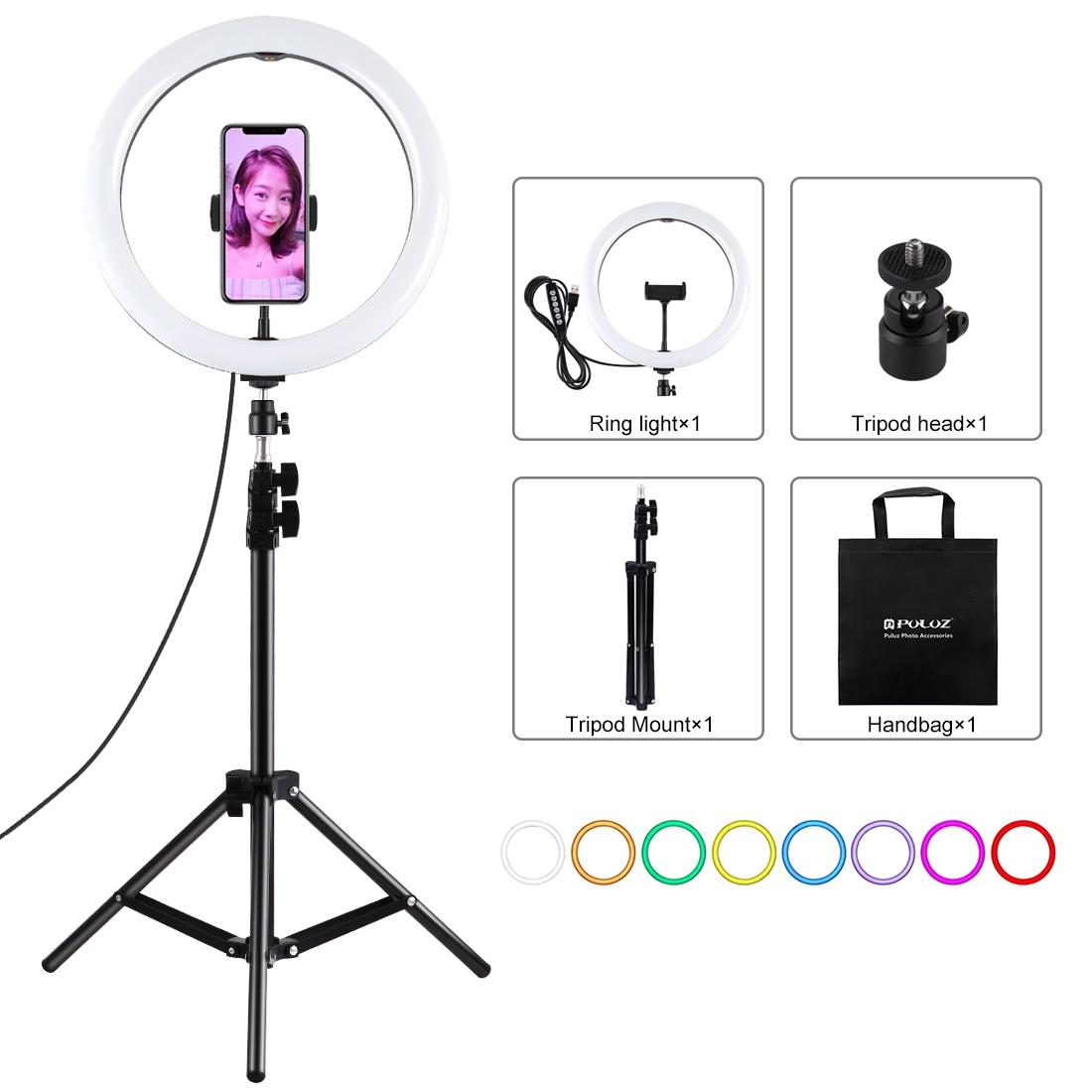 Buy 11.8 Led Ring Light Kit with Tripod and Phone Clamp - MyDeal Australia