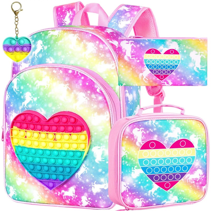 Buy 16 Kids Backpack Lunch Box Set For Preschool - MyDeal