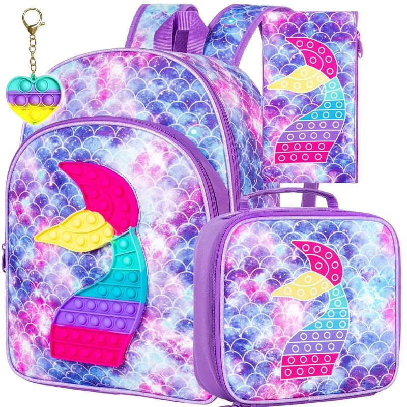 Buy 16 Kids Backpack Lunch Box Set For Preschool - MyDeal