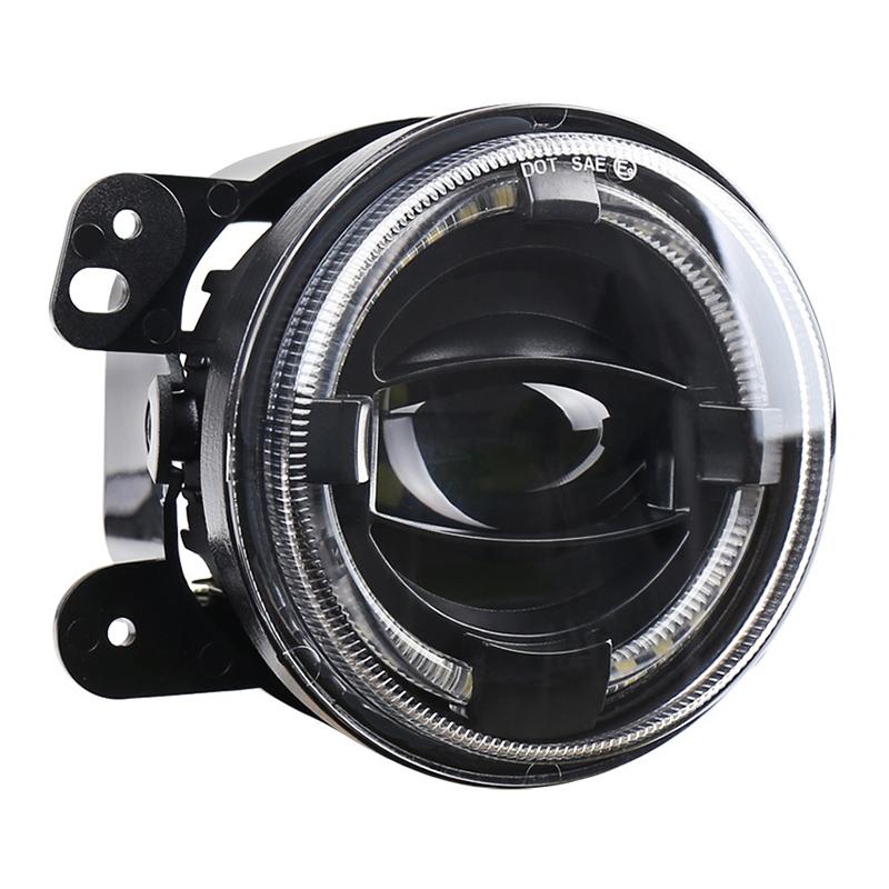 Buy 2 Pcs 4 Inch Car Led Angel Eyes Spotlight Modified Fog Lights For ...