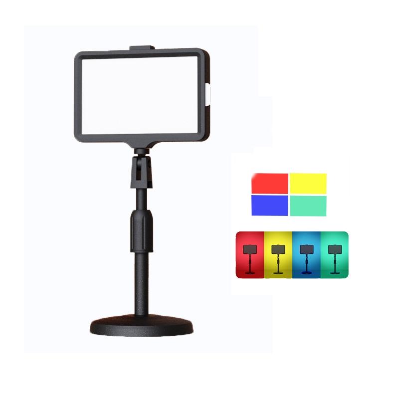 Buy 30cm Bracket Flat-panel Live Fill Light - 6 Inch 3200-5500k Three-colour Temperature ...