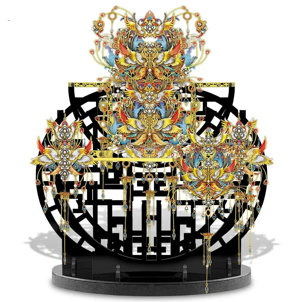 Buy 3d Metal Puzzles Birds Paying Homage to the Phoenix Model Kits Diy ...