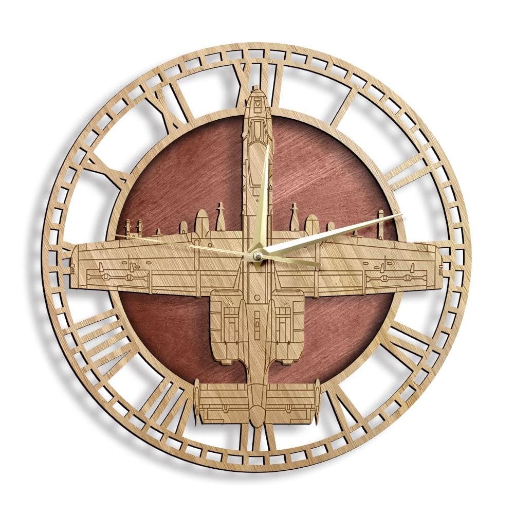 Buy A-10 Thunderbolt Ii Warthog Wooden Wall Clock - MyDeal Australia