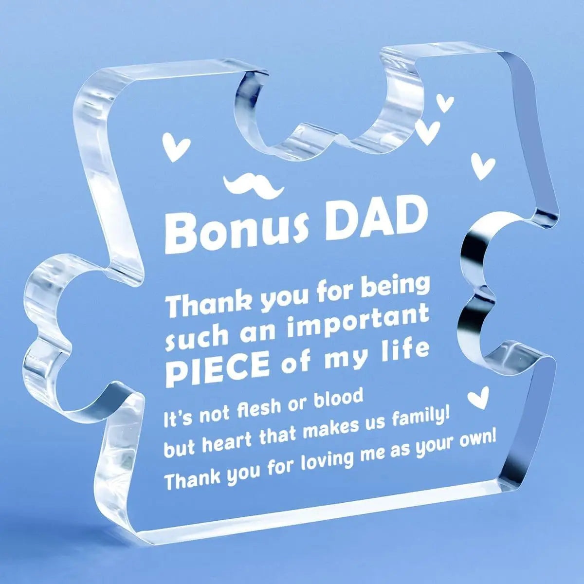 Buy Best Dad Ever Acrylic Plaque Appreciation Gift - MyDeal Australia