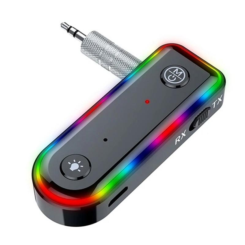Buy Bluetooth Audio Receiver with Rgb Light and Car Launcher - MyDeal ...
