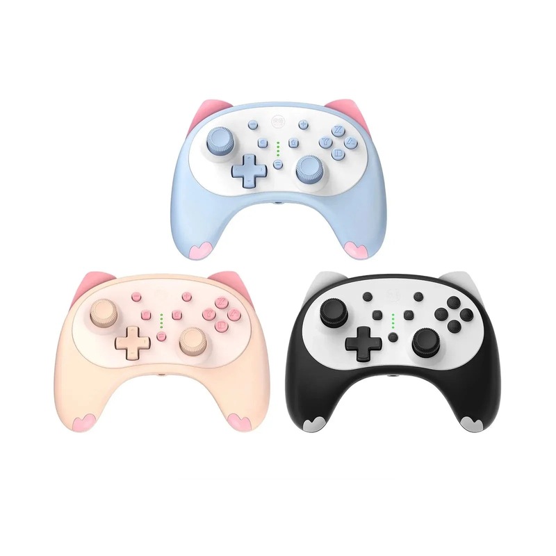 Buy Cartoon Kitten Wake Up Voice Wireless Controller Headset Support Compatible Nintendo Switch ...