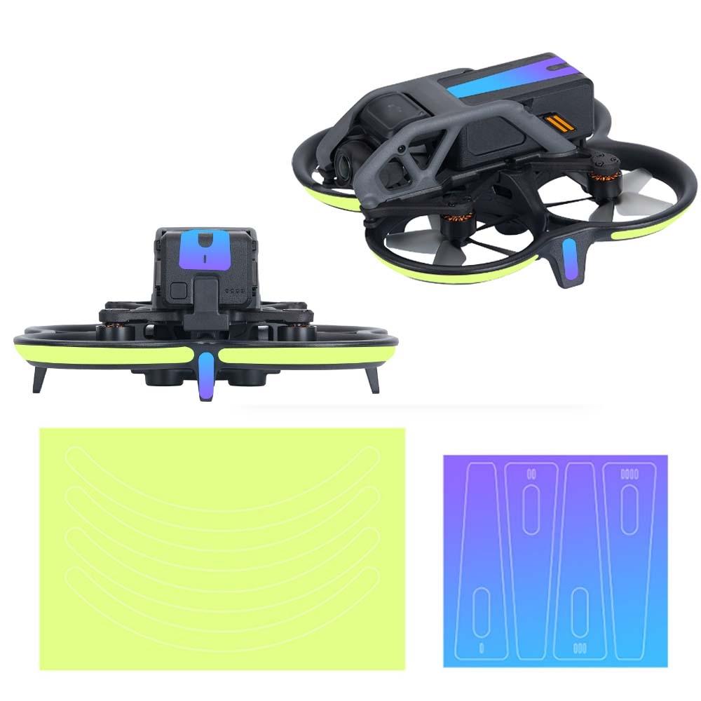 Buy Decorative Stickers for Dji Avata Night Reflective Warning Sticker ...
