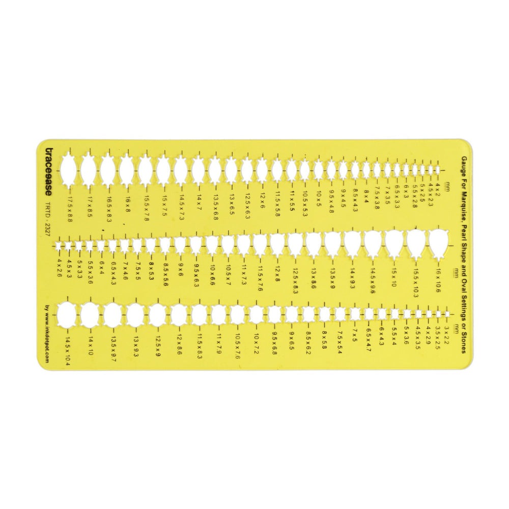 Buy Gauge for Marquise Pearl Shape and Oval Settings and Stones ...