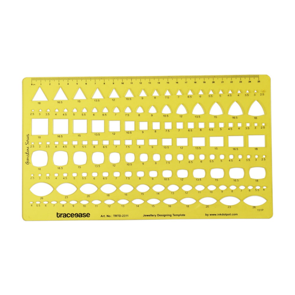 Buy Jewellery Templates for Trillion Square Marquise Gemstone Shape ...
