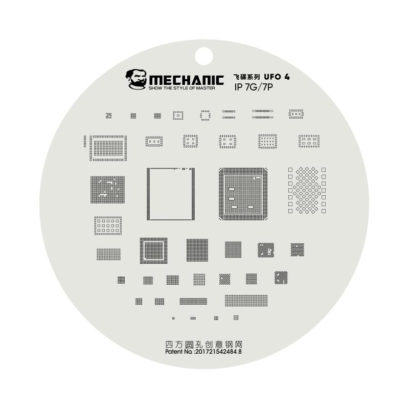 Buy Mechanic Ufo Series Cpu Bga Reballing Planting Tin Plate For Iphone ...
