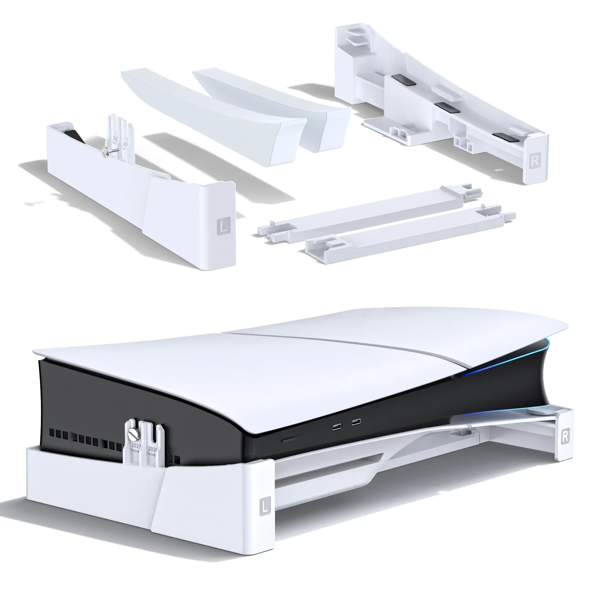 Buy Ps5/Ps5 Slim Console Holder Stand For Disc Digital Editions ...