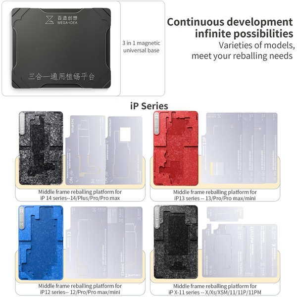 Buy Multi-functional Bga Reballing Platform for Iphone x / 11 Pro Max ...