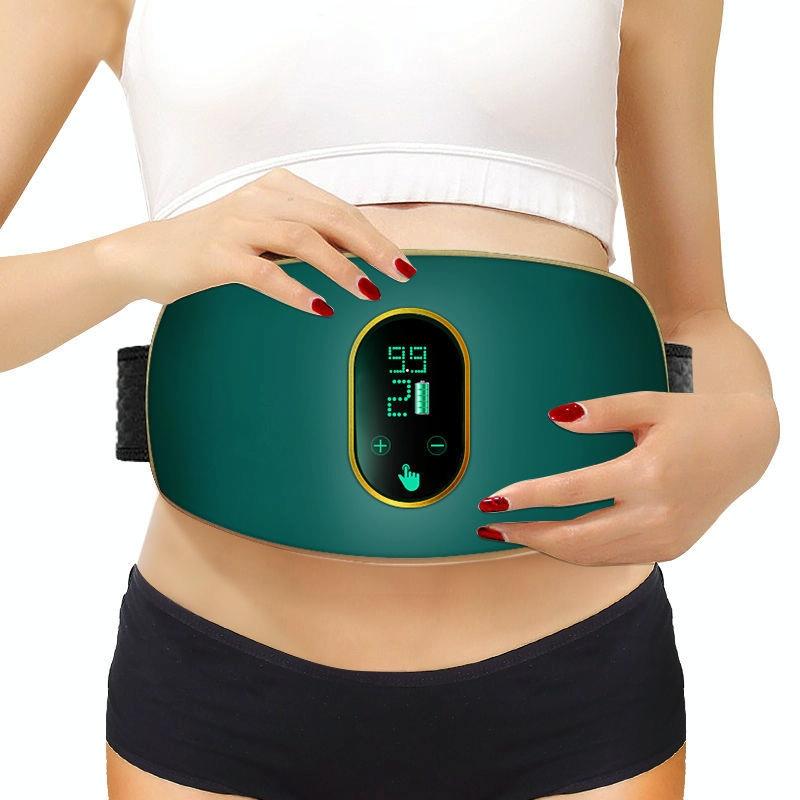 Buy Rechargeable Abdominal Vibration Fat Removal Belt Magnet Massage ...