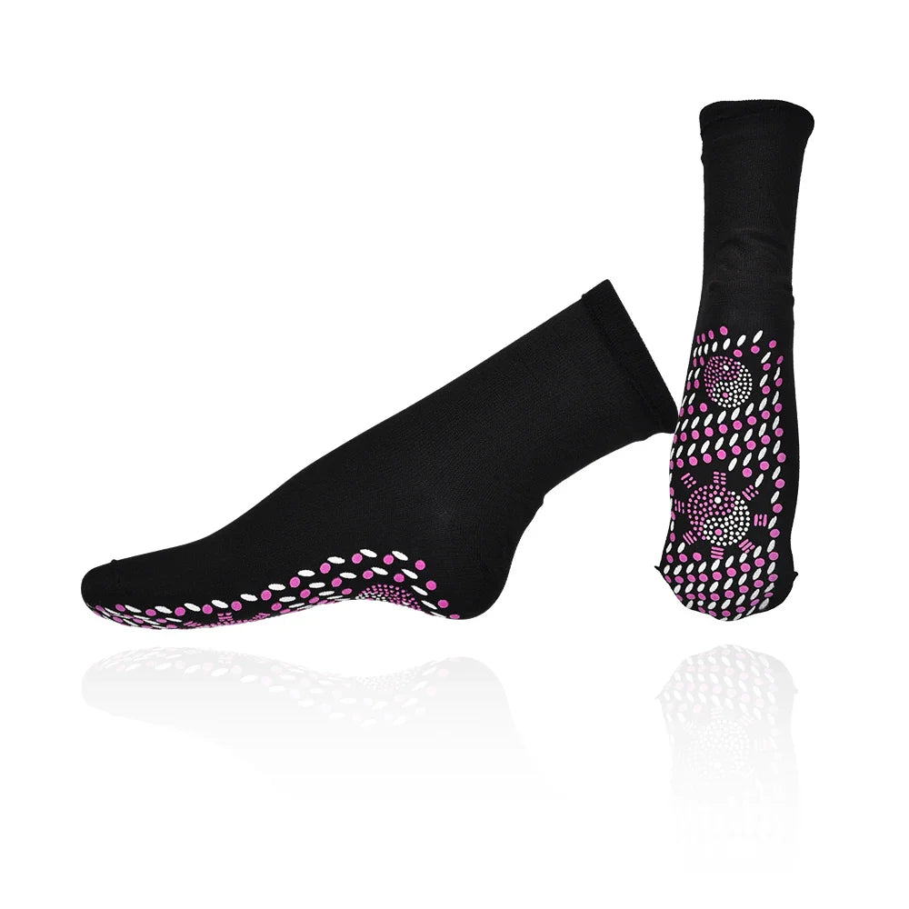 Buy Self Heating Magnetic Compression Socks for Foot Health - MyDeal ...