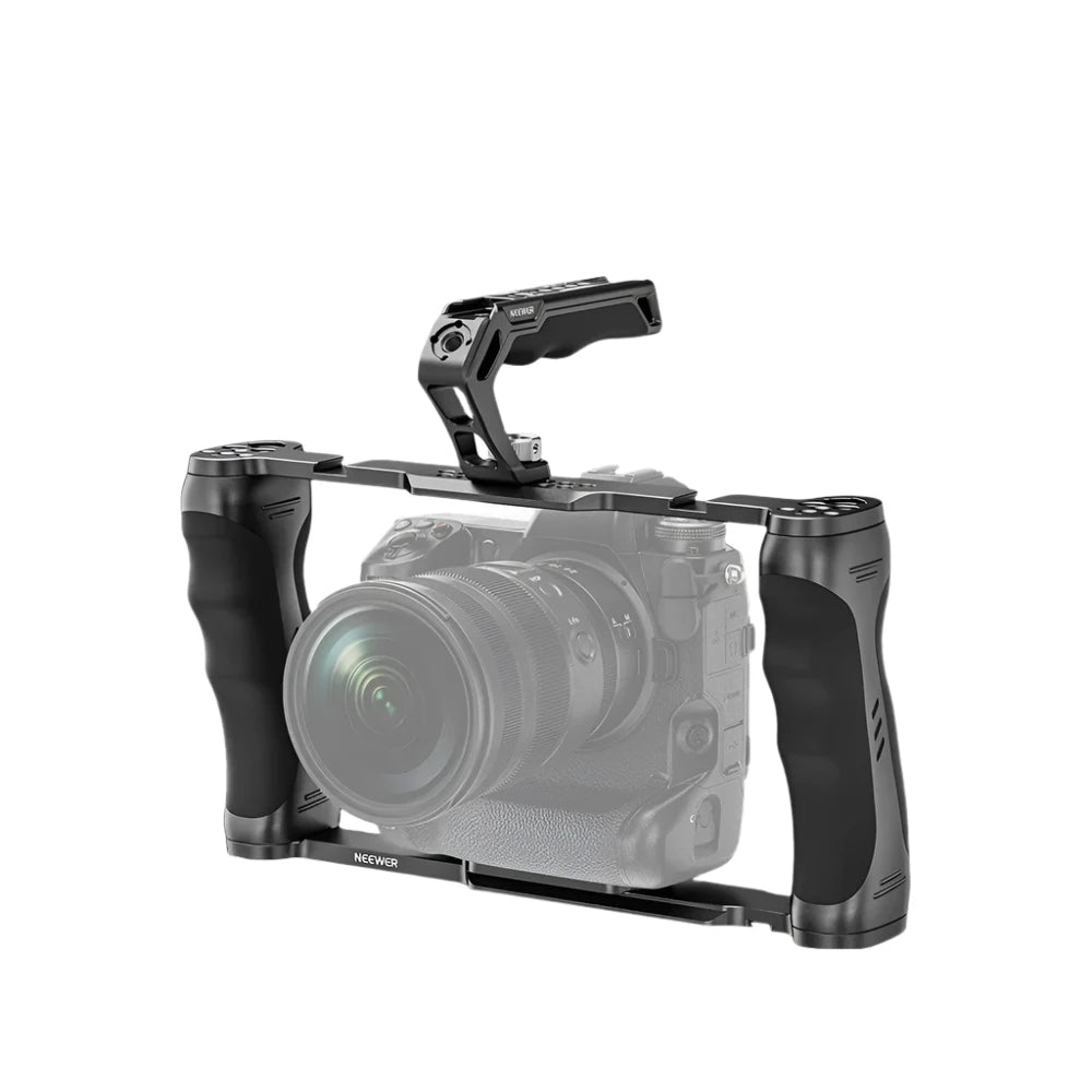 Buy Universal Camera Cage & Top Handle with Arri Locating Kit Video Rig ...
