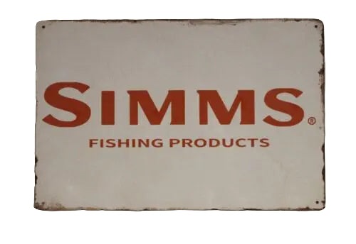 Buy Vintage Fly Fishing Tin Sign 1D Pole Rod Reel - MyDeal Australia