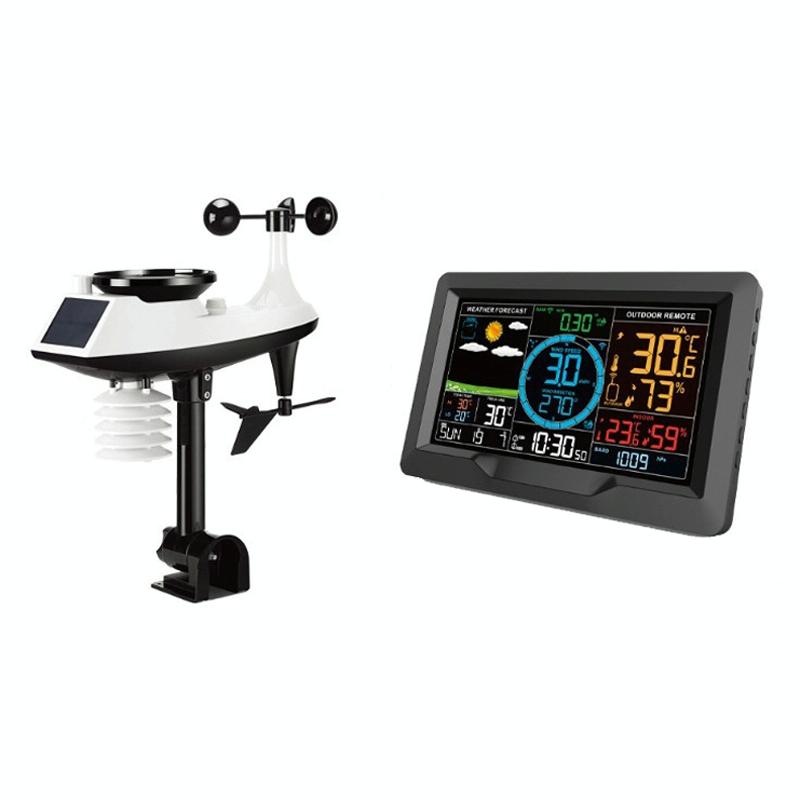 Buy Wireless Weather Station With Wind Speed Rain & Direction Detection ...