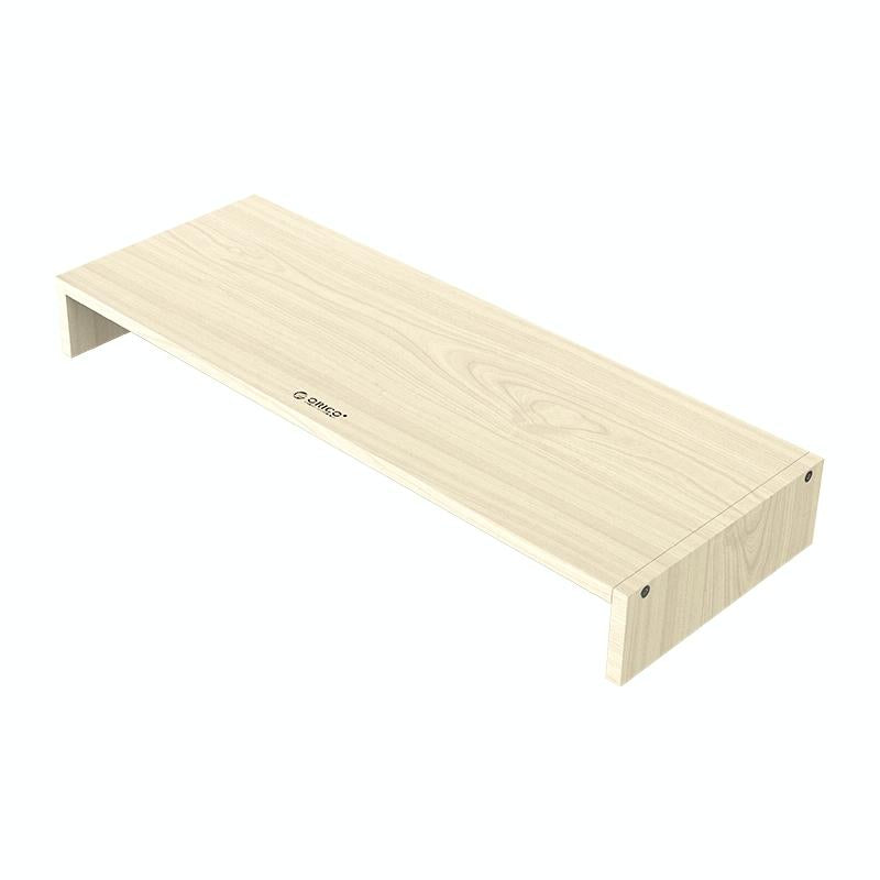 Buy Natural Wood Monitor Stand - Holds Computer Screen - MyDeal Australia
