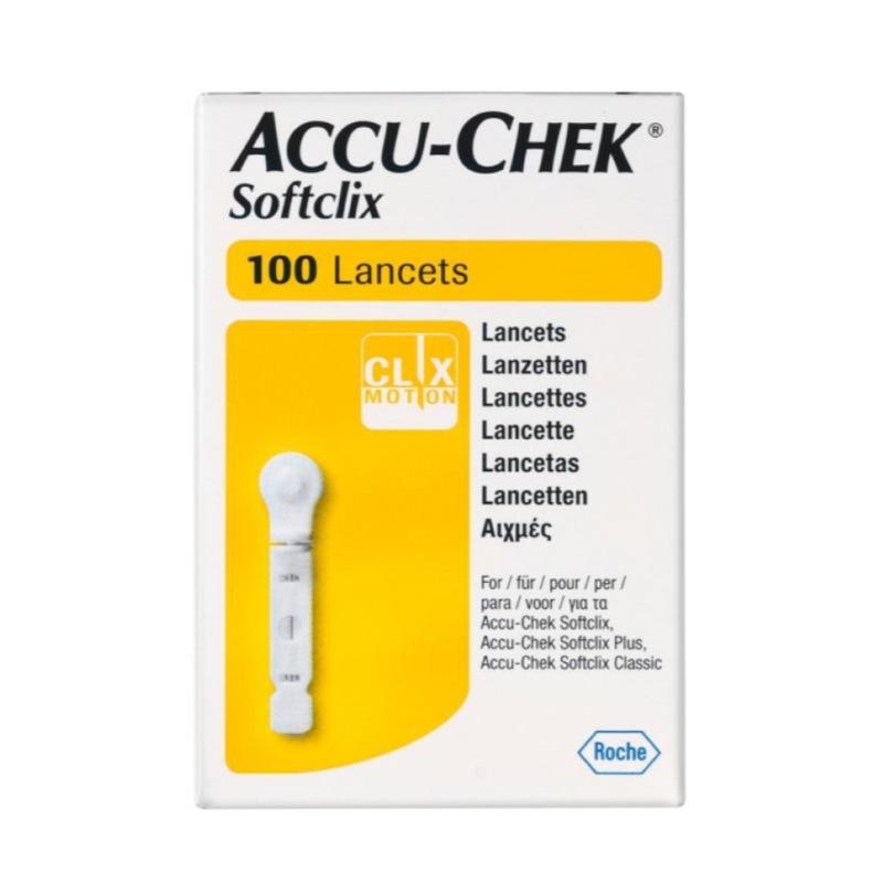 Buy Accu-Chek SoftClix Lancets 100 Pack - MyDeal