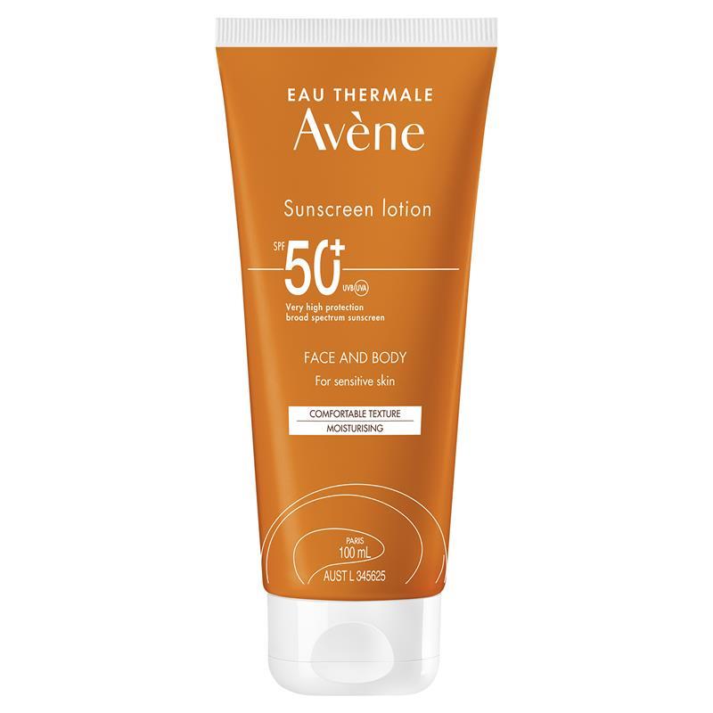 Buy Avene SPF 50+ Face and Body Lotion 100ml - MyDeal Australia