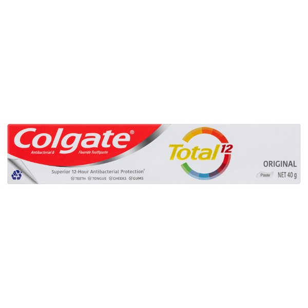 Buy Colgate Total Original Toothpaste 40g - MyDeal Australia