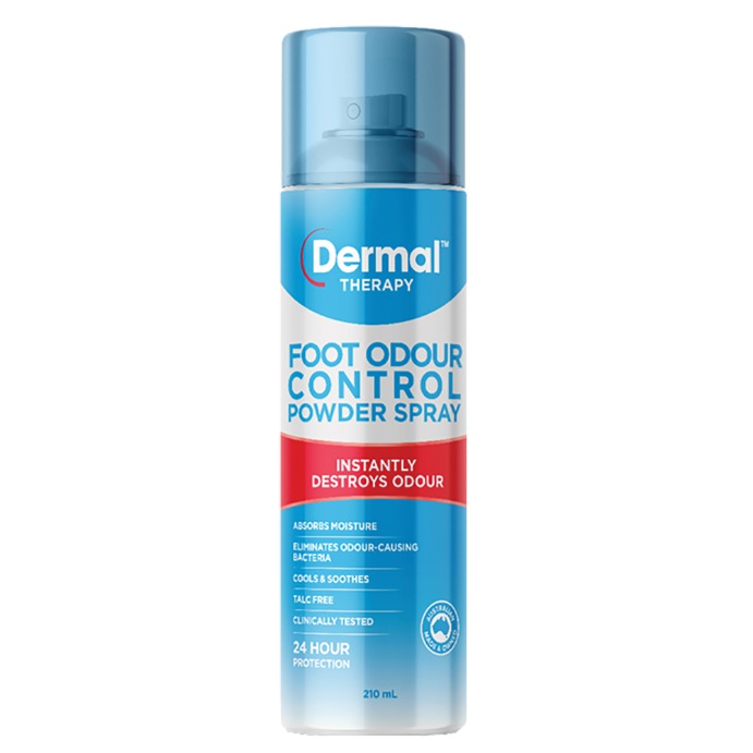 Buy Dermal Therapy Foot Odour Control Spray 210mL - MyDeal Australia