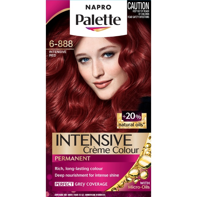 Buy Napro Palette 6-888 Intensive Crème Colour Permanent Red 1 Pack ...