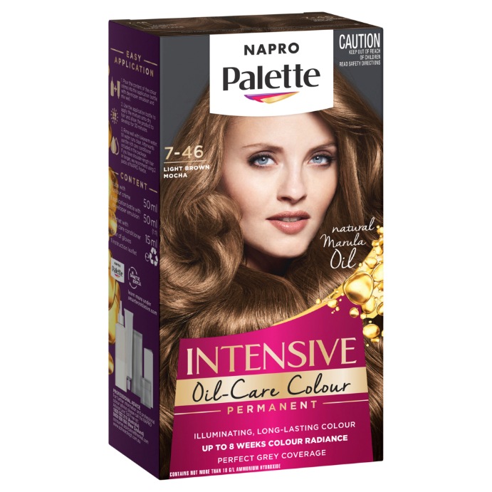 Buy Napro Palette 7-46 Light Brown Mocha 1 Pack - MyDeal Australia