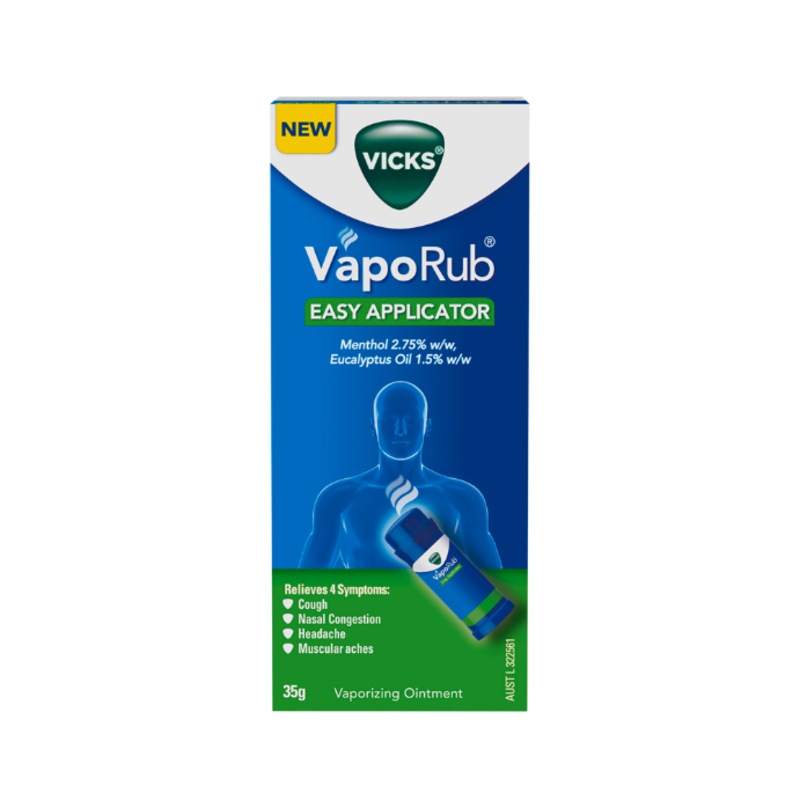 Buy Vicks VapoRub Easy Applicator 35g - MyDeal