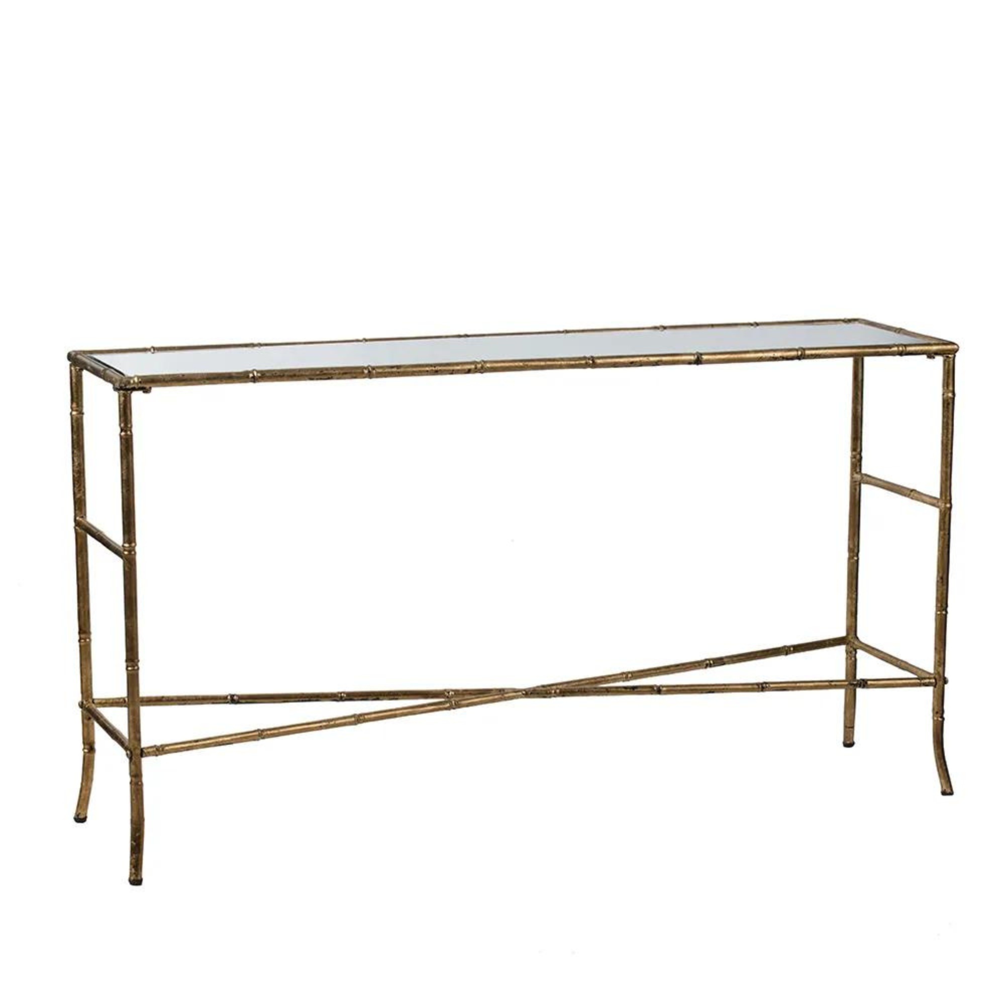 Buy Bamboo Console Gold - MyDeal Australia