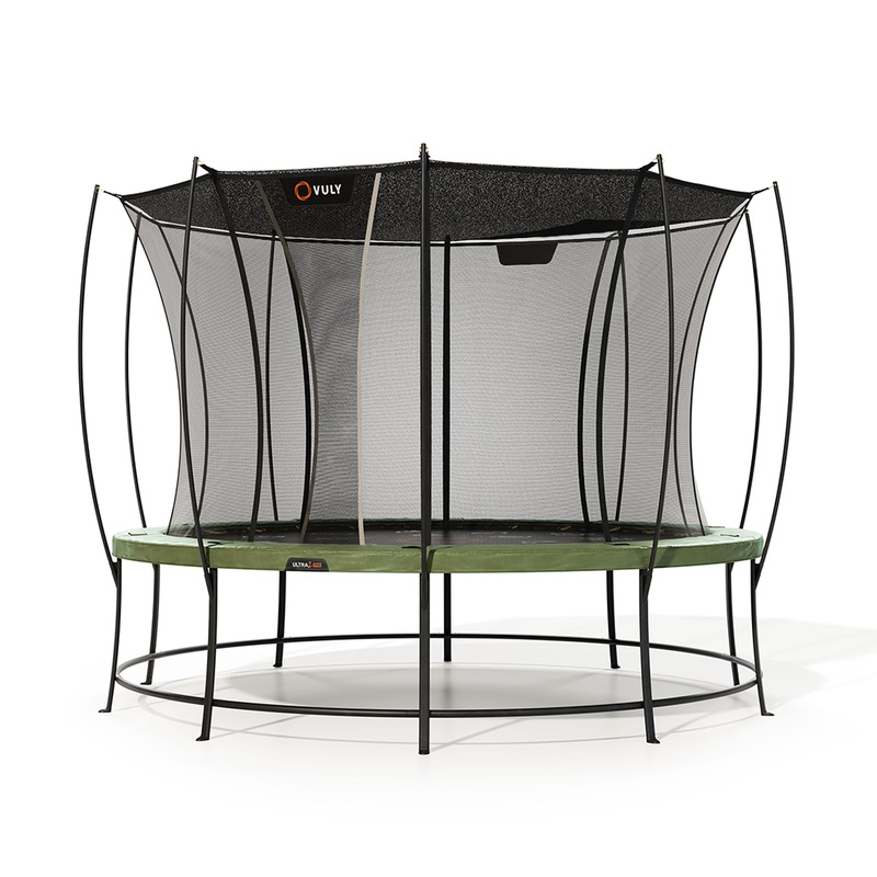 Buy VULY Ultra 2 Pro Large 12ft Trampoline with Enclosure - Round Kids Trampolines Bundle With ...