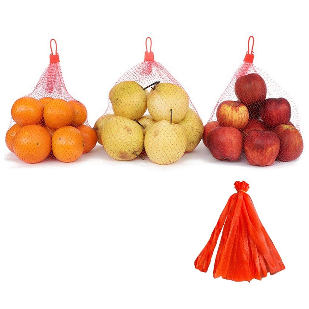 Buy 100Pcs Reusable Mesh Nylon Netting with Loop-Style Closures,24 Inch ...