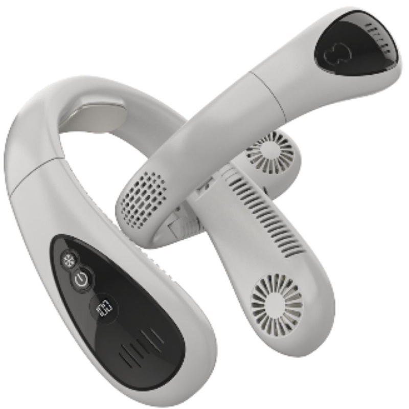 Buy Air Conditioner Portable Neck Fan with Semiconductor Cooling ...