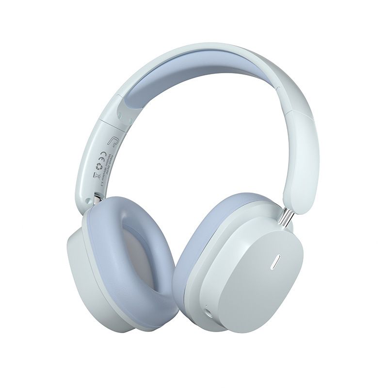 Buy Blue Bluetooth Gaming Headset Noise-Canceling Wireless for Calls ...