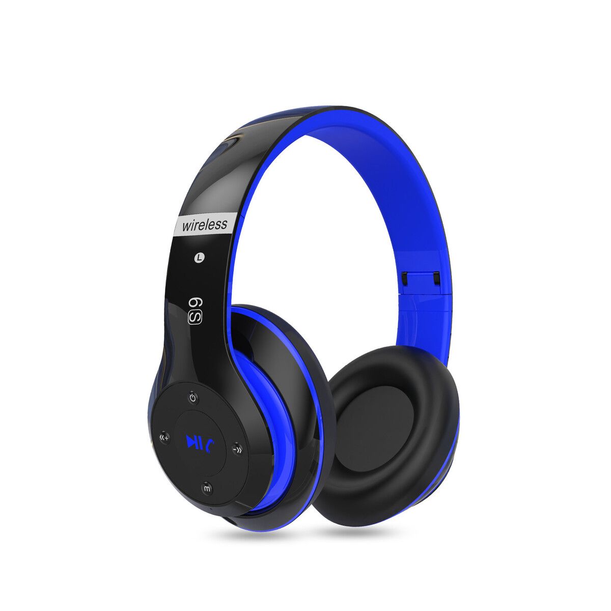 Buy Bluetooth Headphones, 6S Foldable Wireless Headphones with 6 EQ ...