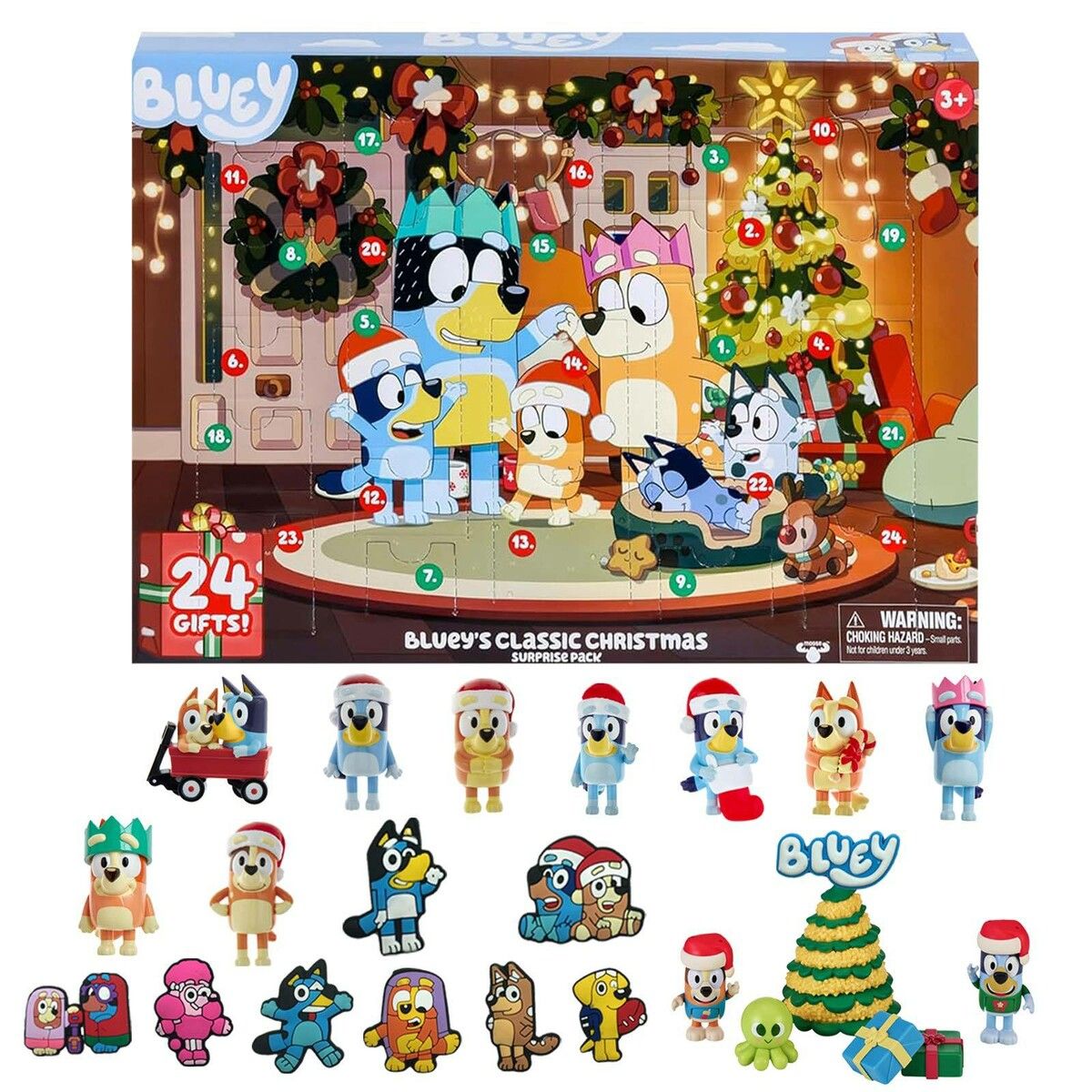 Buy Bluey Advent Calendar 2024 Countdown 24 Days Surprise for Kids ...